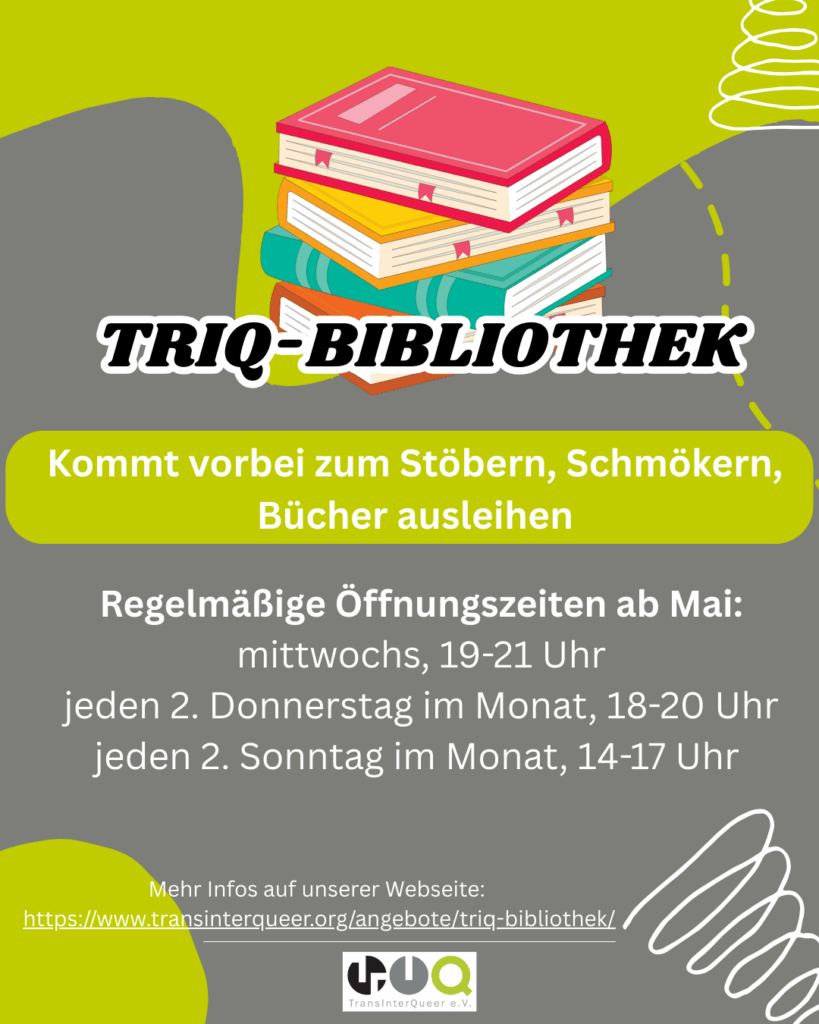 TrIQ Bibliothek – TransInterQueer e.V.